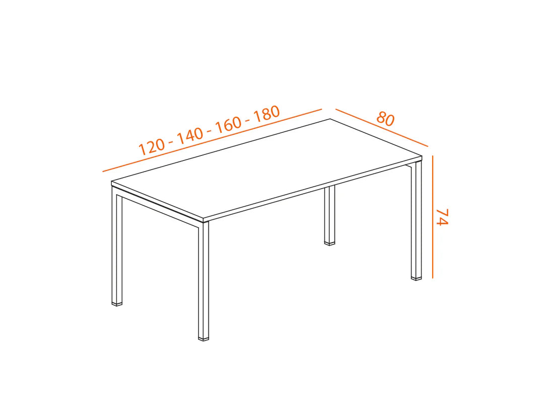 Bureau individuel BALDI – Magic Mobilier